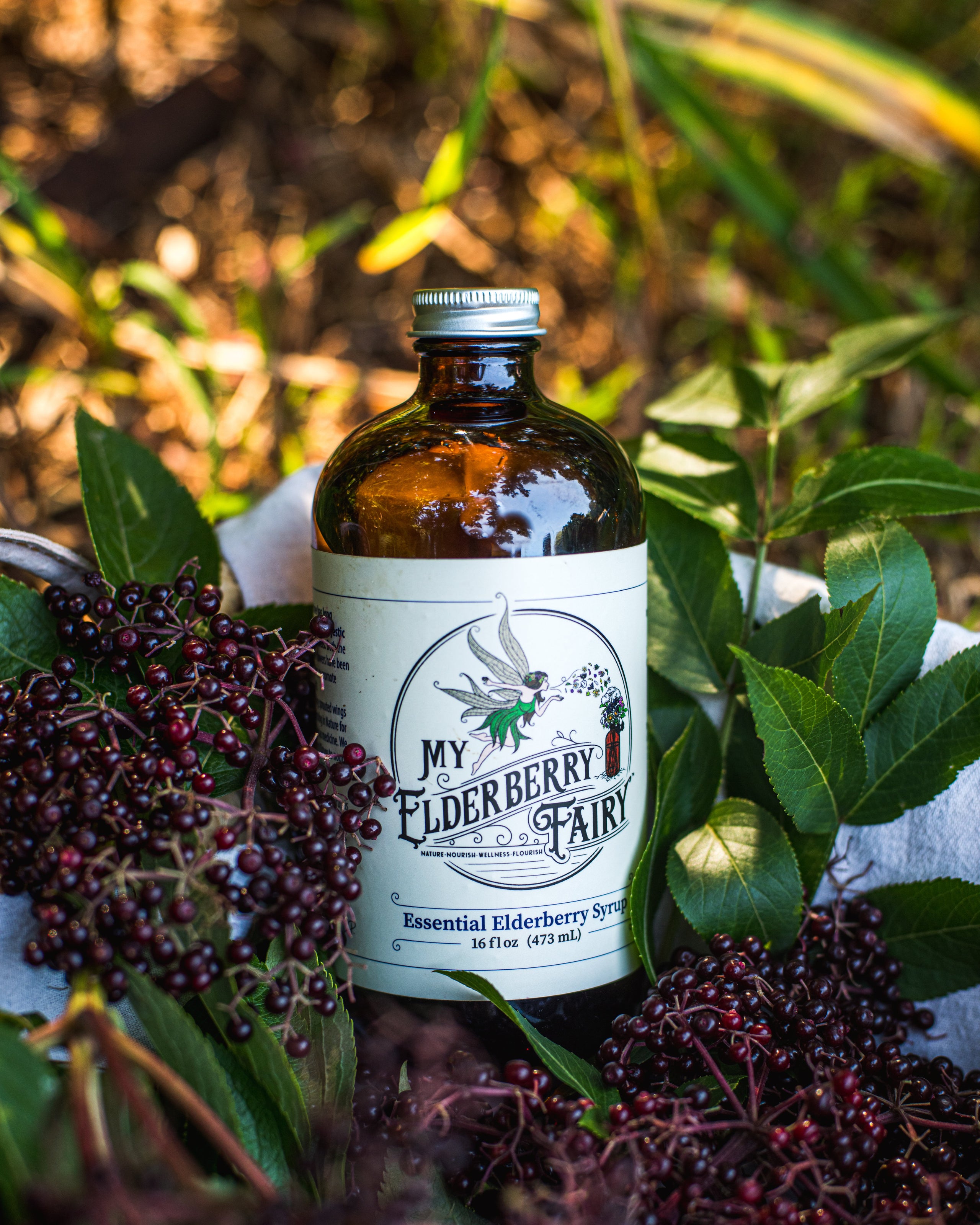 My Elderberry Fairy - Syrup, Tonic & Spices | A Peach of a Party